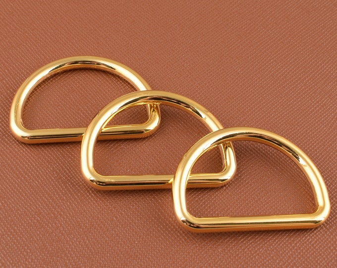 2 Pcs D Rings/matt Gunmental D Ring/non Welded D Rings /25mm0.98/19mm0 ...