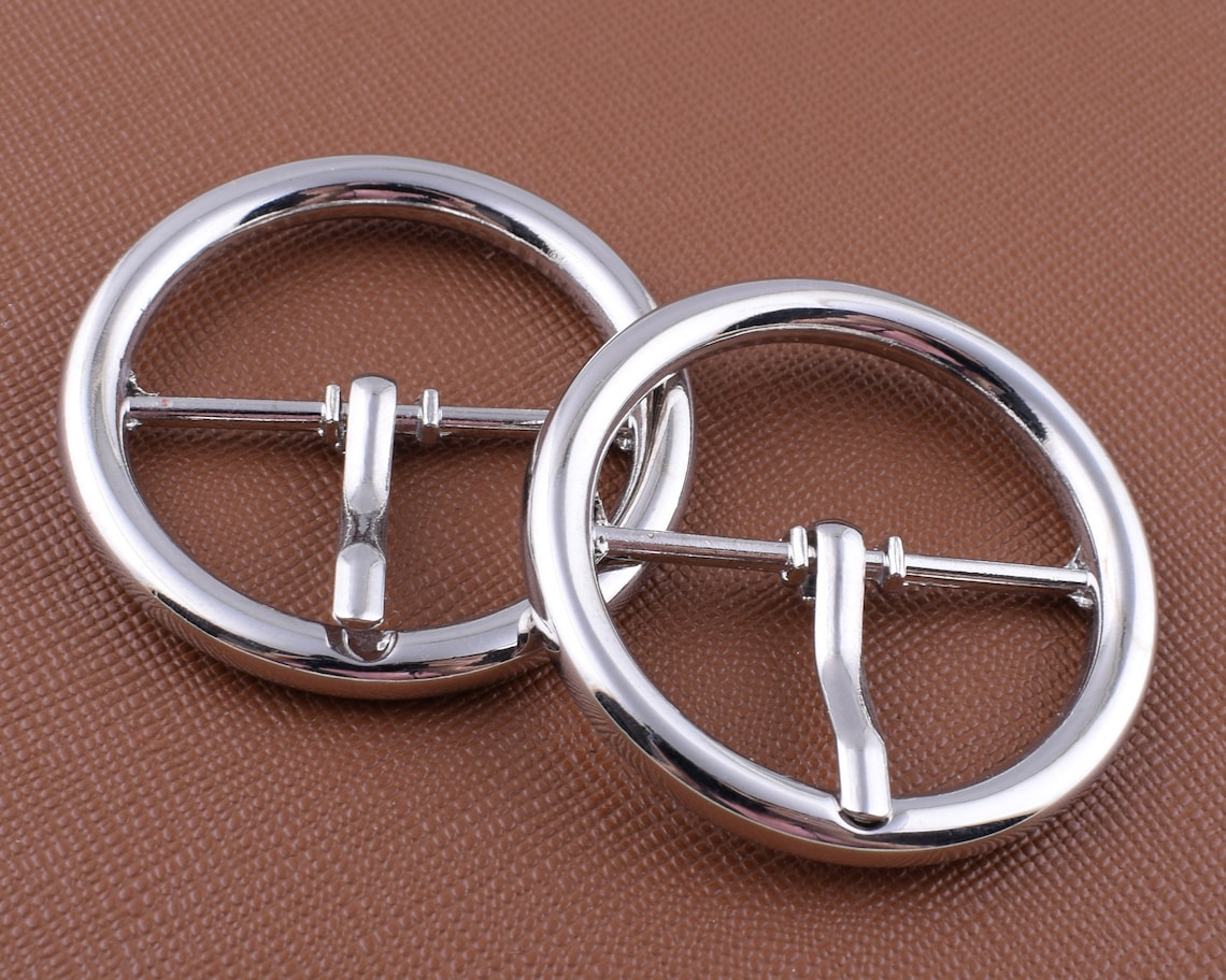 Adjustable Pin Buckles30mm Rose Gold/gold/silver Metal Belt - Etsy