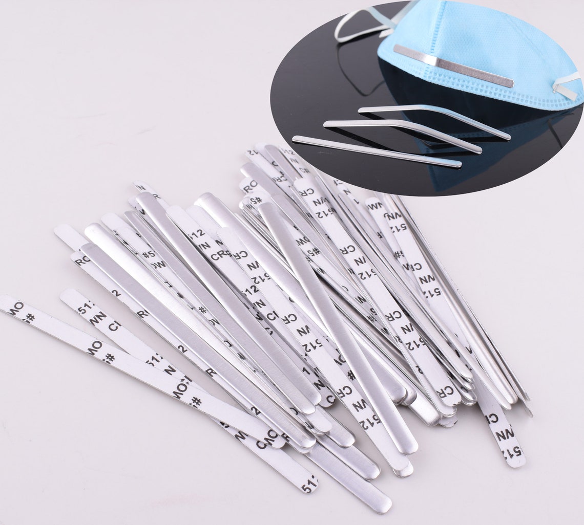 Aluminum Nose Strip Bridge for Handmade Face Mask Diysilver - Etsy