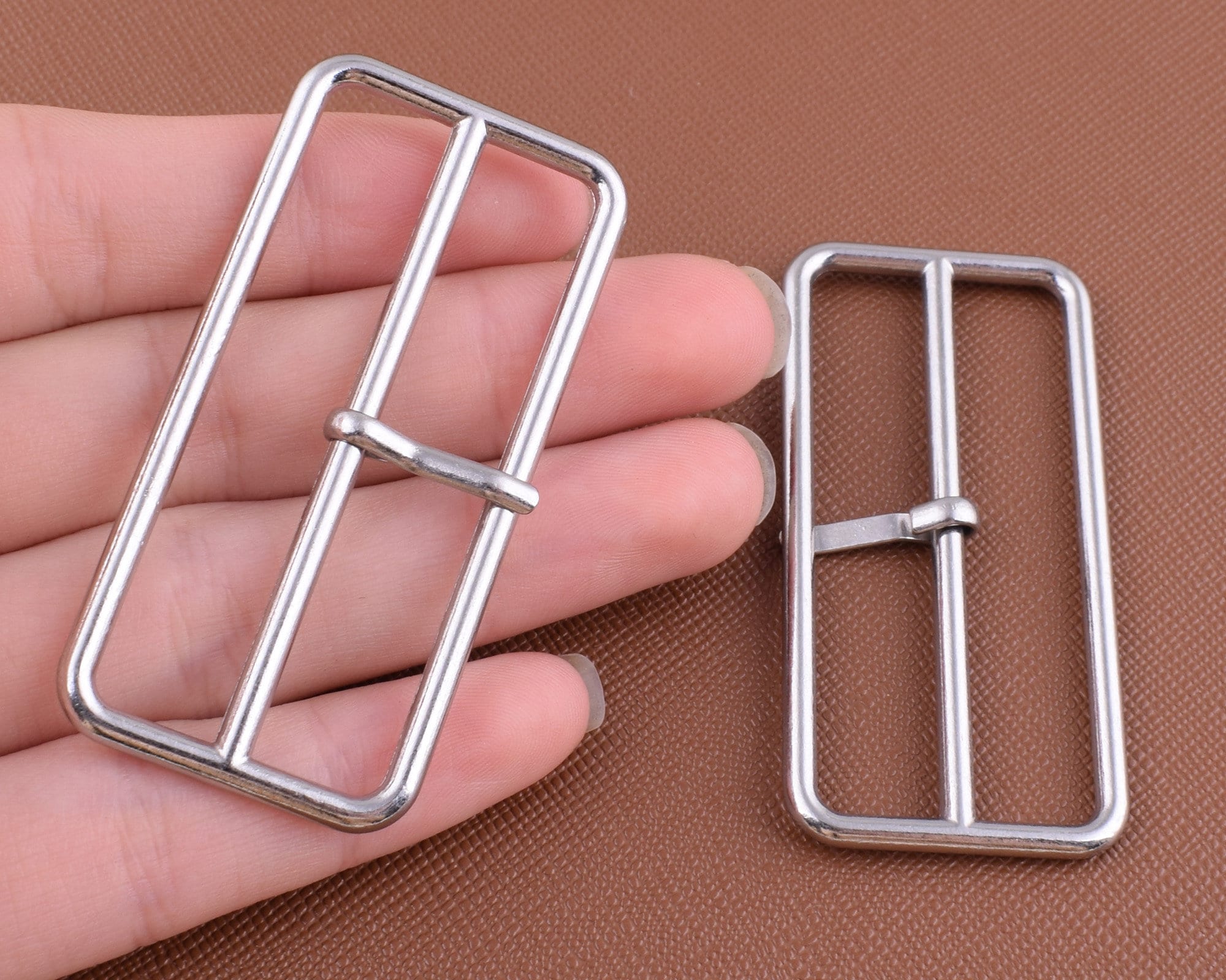 2 inch zilveren riem gespen Center Bar PIN gesp 51mm - Etsy Nederland