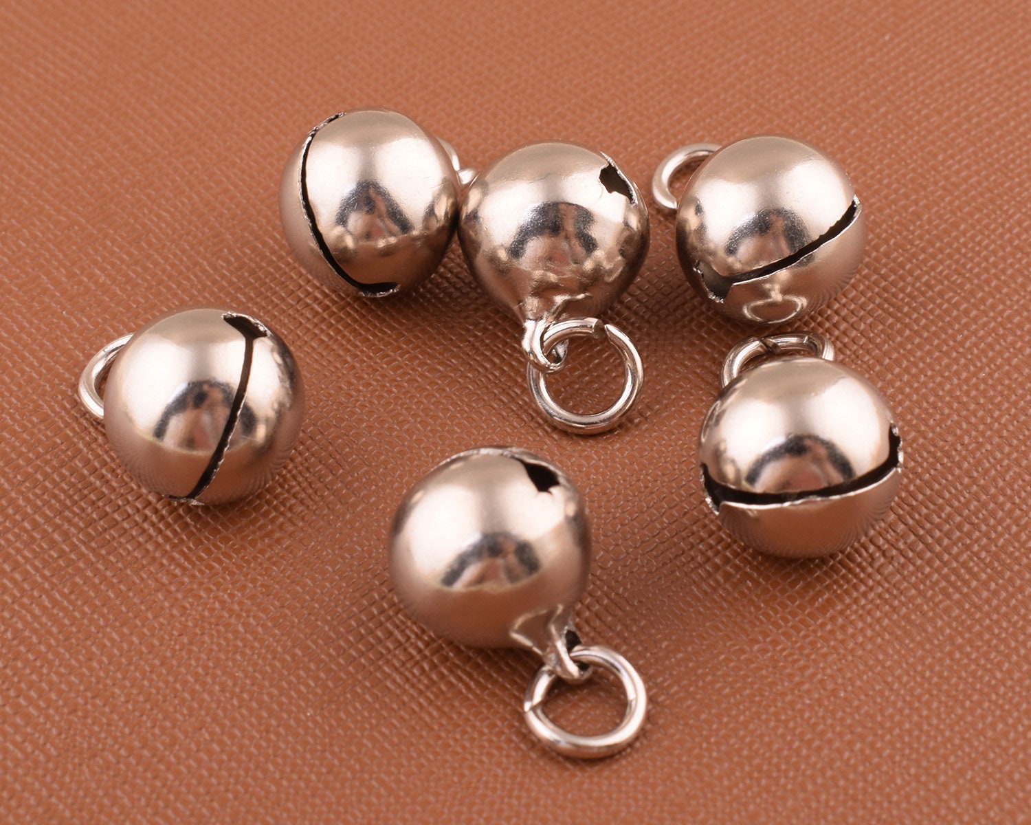 Silver Jingle Bell Christmas Bells Wedding | Etsy