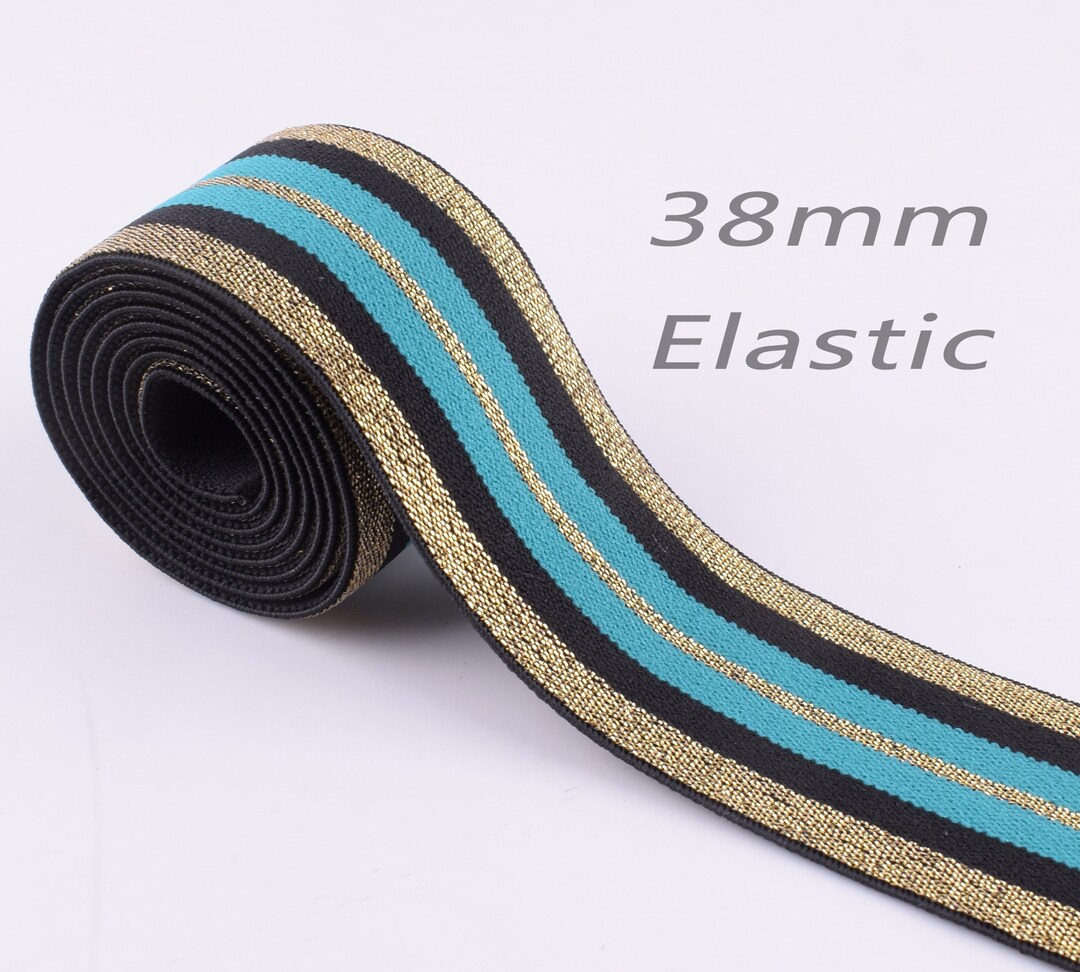 38mm Elastic Webbing Strap,1.5'' Stripes Elastic Webbing Band,soft ...