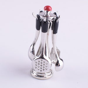 Dollhouse Miniature Cooking Hanging Utensils Kitchen Tool,metal Mini ...