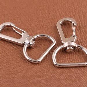 Swivel Clasps Silver Key Ring Metal Key Chain Swivel Snap Hook ,swivel ...