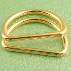 D Rings Metal D Loop Gold D Circle for Handbag or Belt Making Hardware ...