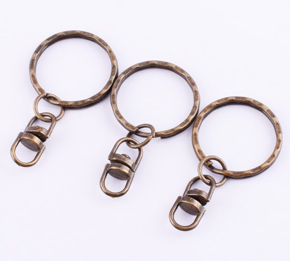 25mm Split Ring With Swivel Connector Double Loop1'' - Etsy