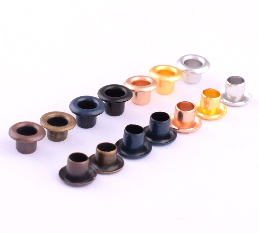 3mm Colorful Eyelets Grommets,mini Grommets Rivets Metal Eyelets for ...