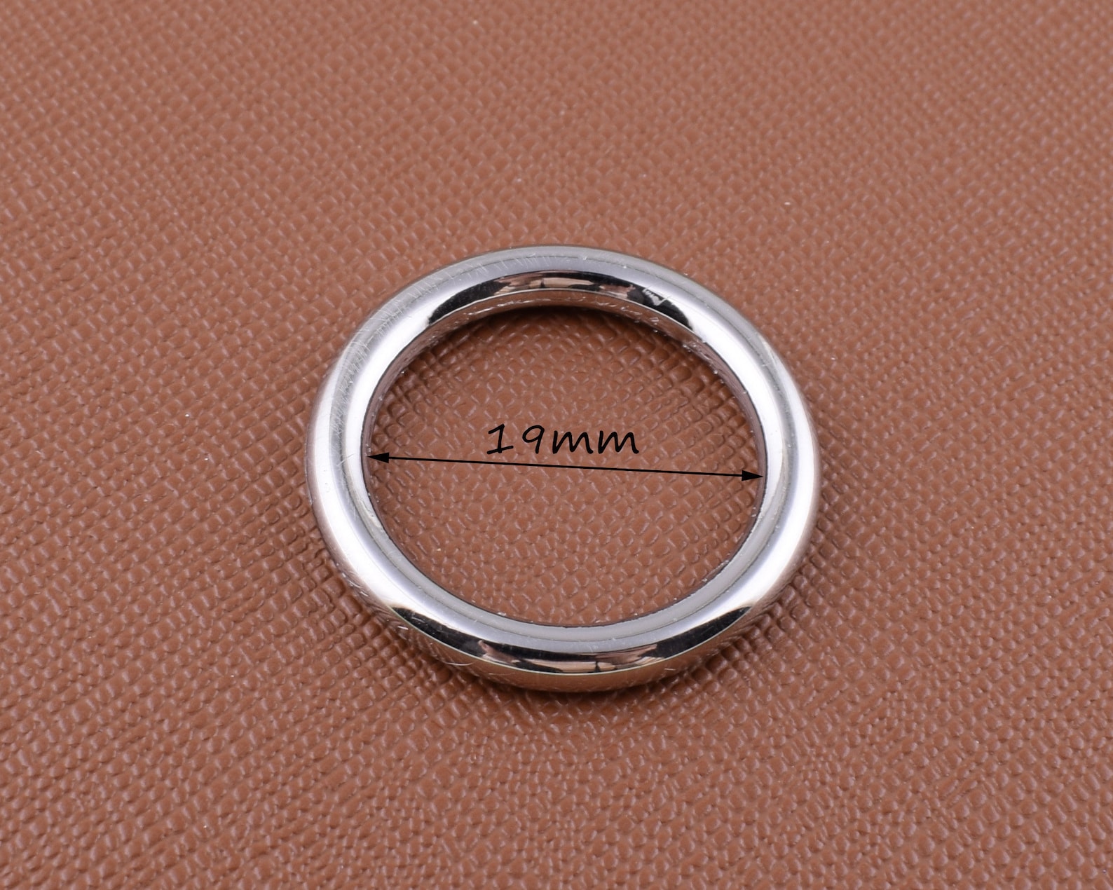 Silver O-rings3/4''19mm Round Ring Bucklesmetal - Etsy