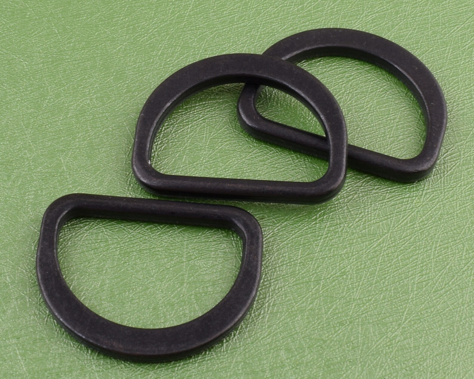 6 Pcs 1 Inch D-rings Black D Ring D Circles Metal D Loop D - Etsy