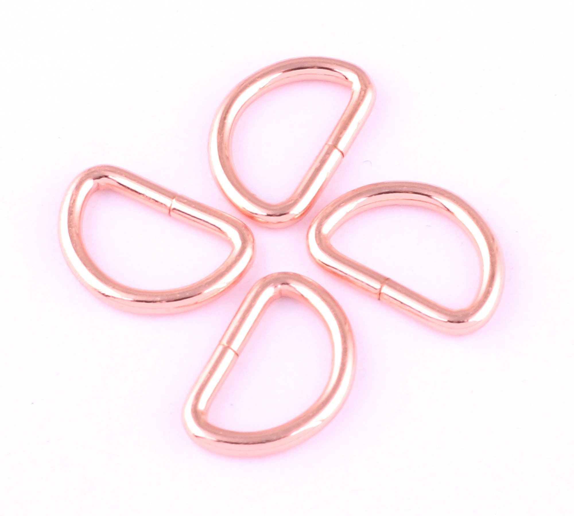 Metal D-rings Mini D Shape Rings Small Welded D Buckles Loop | Etsy