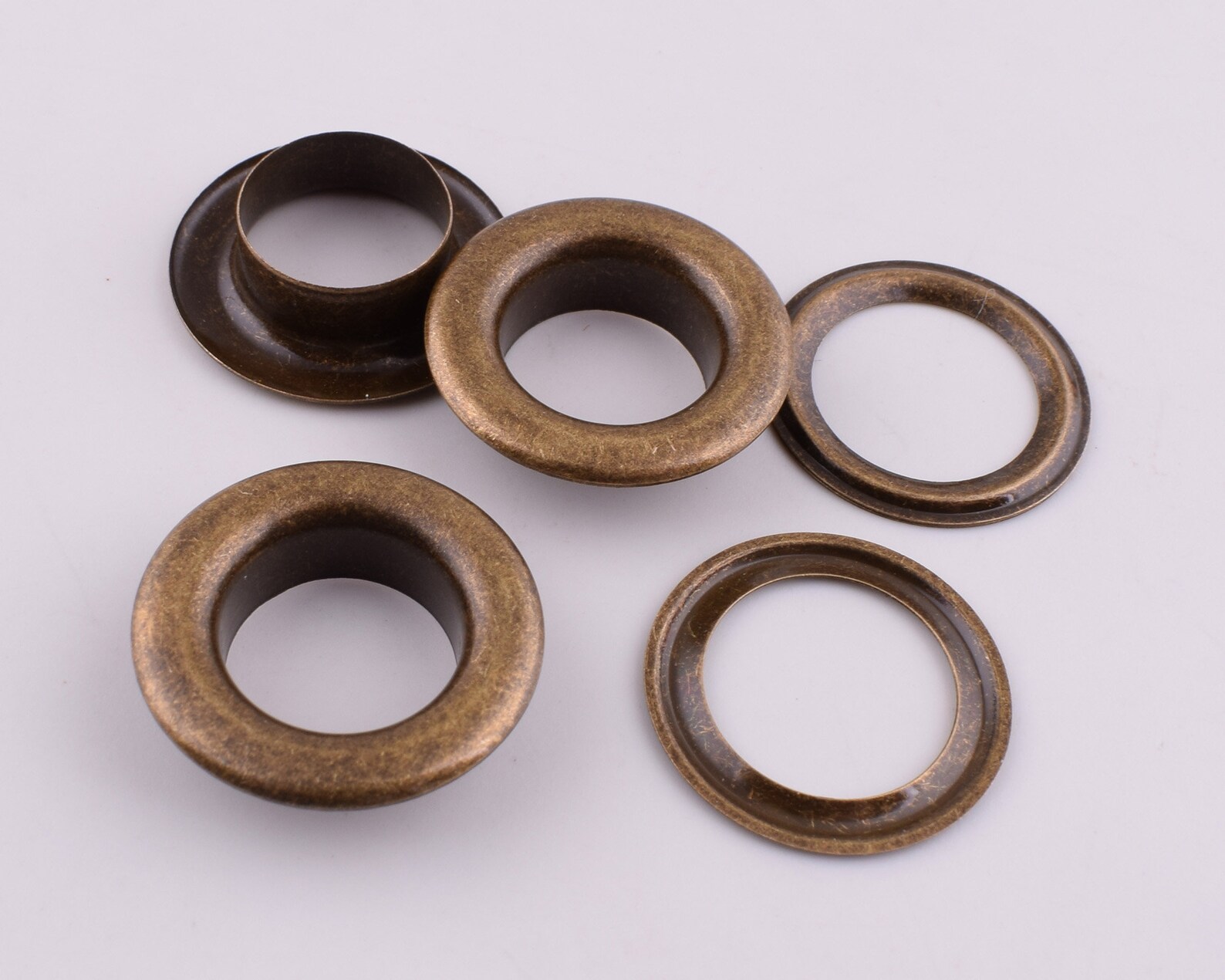 Large Hole Eyelets,12*20mm Silver/gold/rose Gold/yellow/bronze Round ...