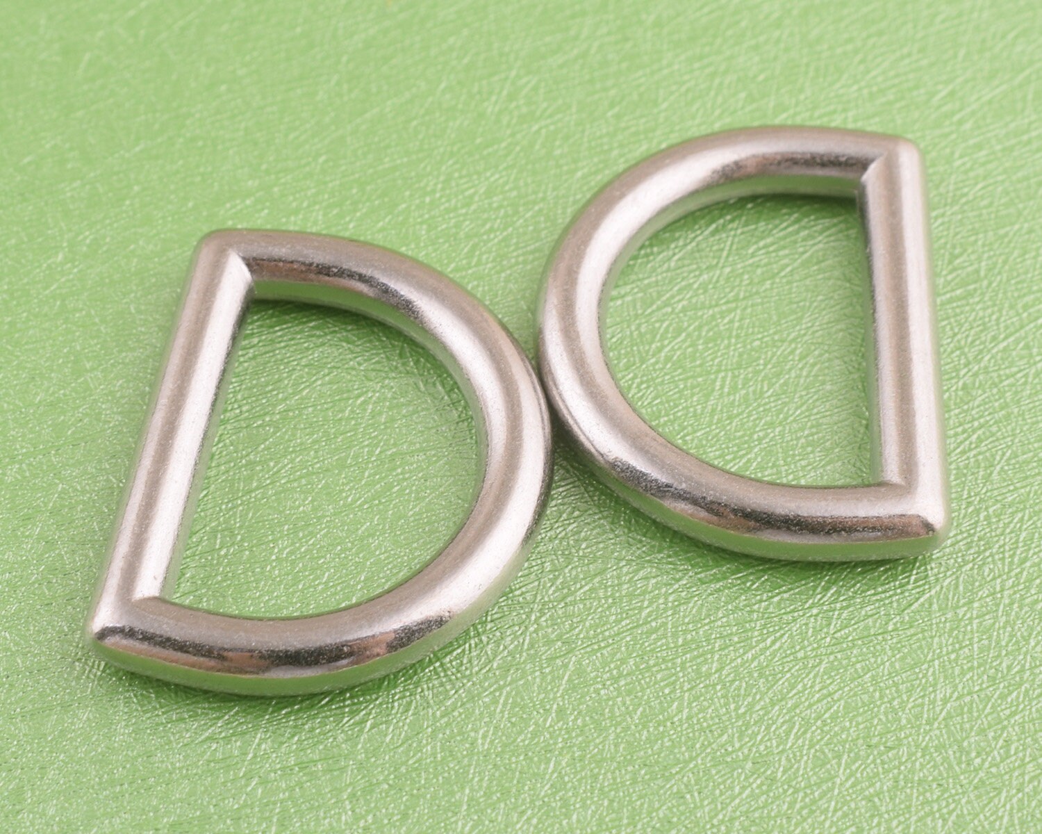 Silver d-rings metal d circle d ring d loop is used to make | Etsy