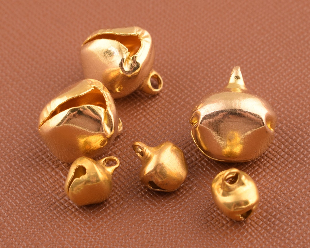 Small Gold Bells Copper Large Jingle Bell Charms Bell Craft Supply,pet ...