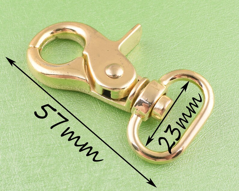 Swivel Clasps Gold/silver Lobster Clasp Metal Swivel Clasps - Etsy