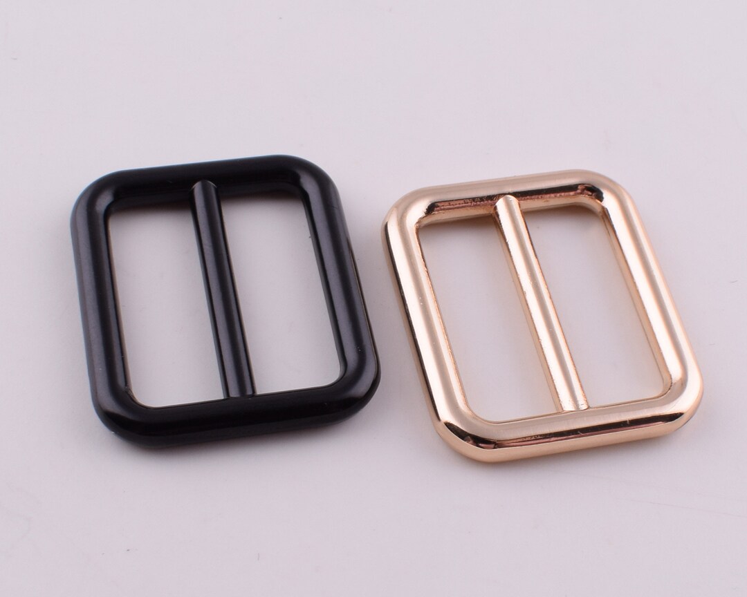 Slide Buckles,3/4''(20mm) Rectangular Center Bar Buckles,light Gold ...
