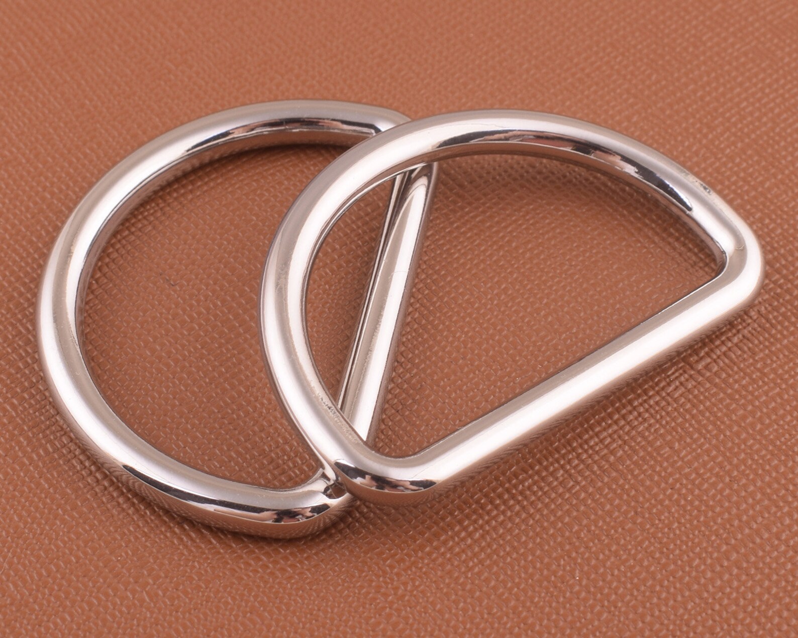 Silver/gun Black D Ring Rounding D Ring D Circle Metal D-rings - Etsy