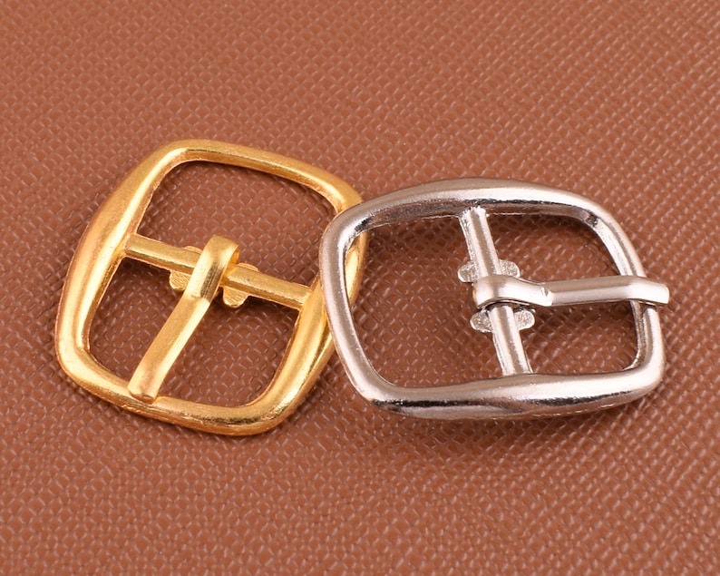 20 Pcs Adjustable Belt Bucklesmetal Buckles Silver/gold Strap - Etsy