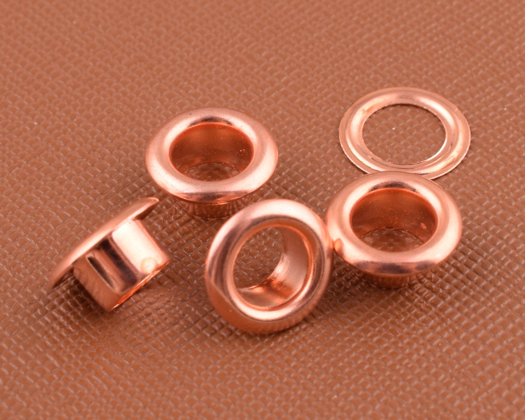 Metal Rose Gold Eyelets Grommets With Washer Eyelet Grommets Eyelets ...