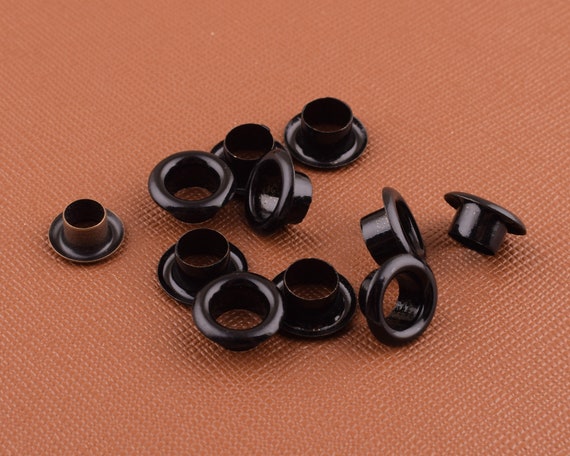 Black Eyelets Metal Eyelets Grommets Eyelet Grommets Eyelets - Etsy