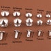 Cone Silver Rivets Double Cap Rivets Leather Rapid,rivet for Purses ...