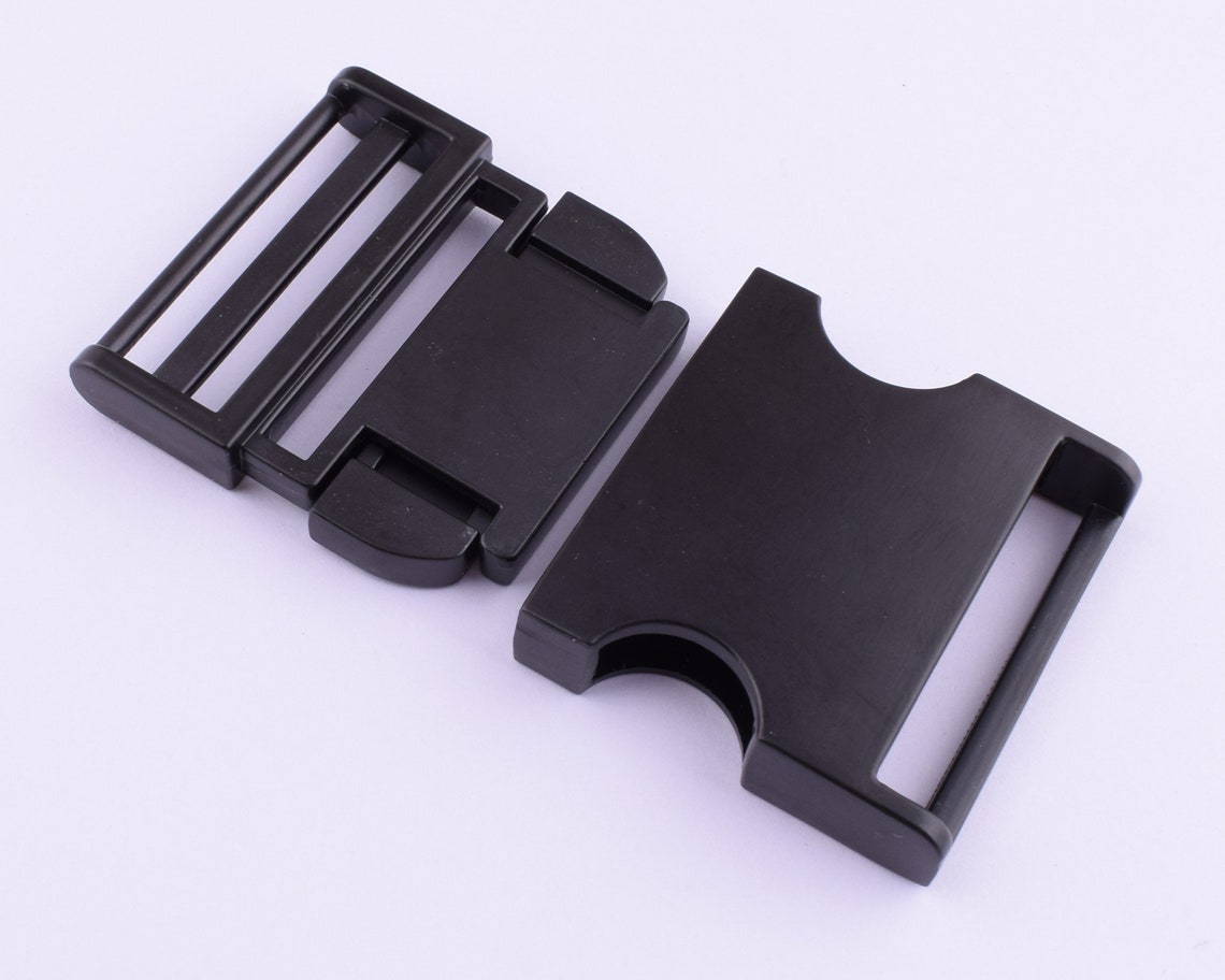 Release Side Buckle1.5'' Black Quick Release - Etsy