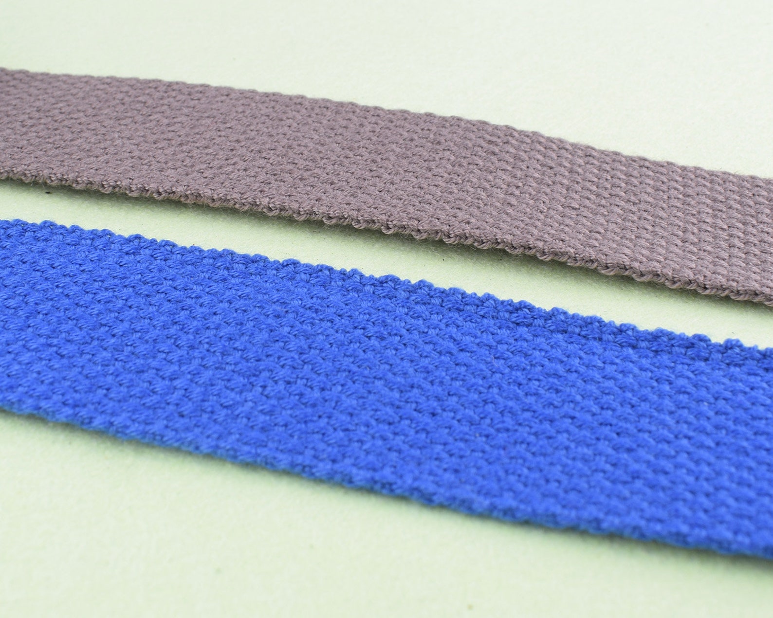 Blue/gray Strap Webbing Cotton Webbing Bag Strap,webbing for Handle Bag ...