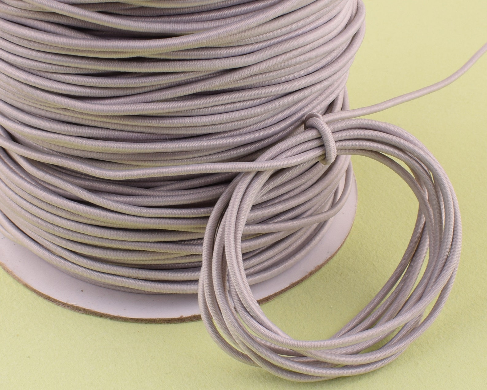 2.5mm Gray Elastic Cordround Elastic Draw Cord Roperubber - Etsy