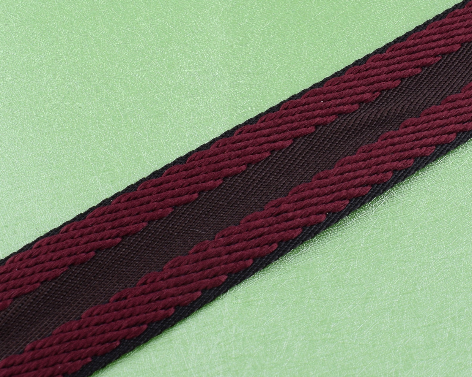 38mm Stripes Cotton Webbing,1.5'' Soft Woven Tape Handle Bag Strap ...