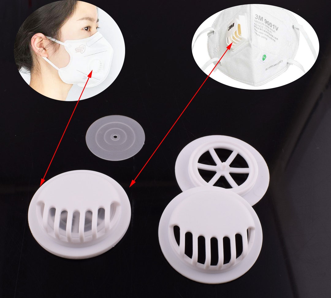 White Breather Valve Perfect for DIY Mask Sewing,face Mask Breather ...