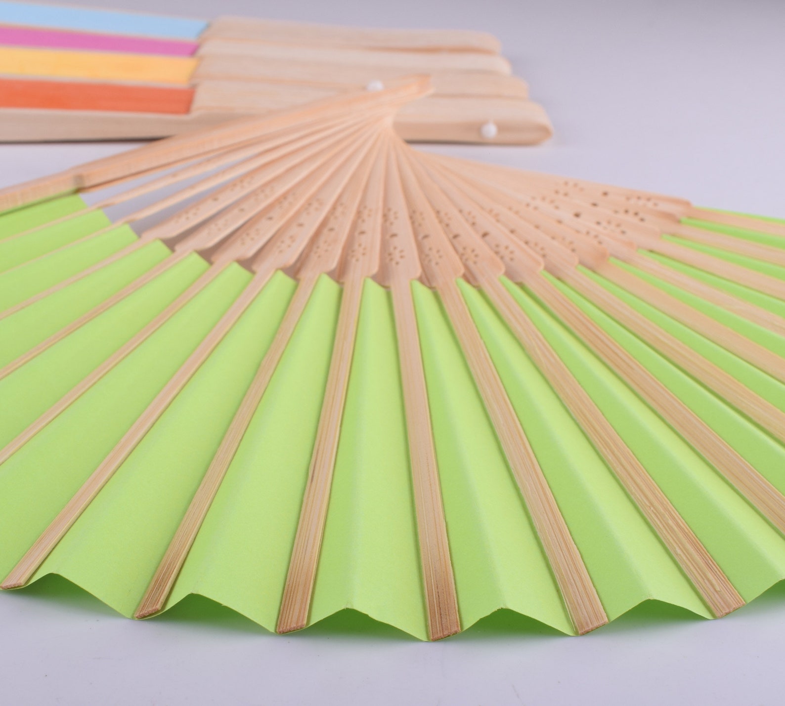 Hand Fans Chinese Paper Fans Bamboo Folding Fans for | Etsy