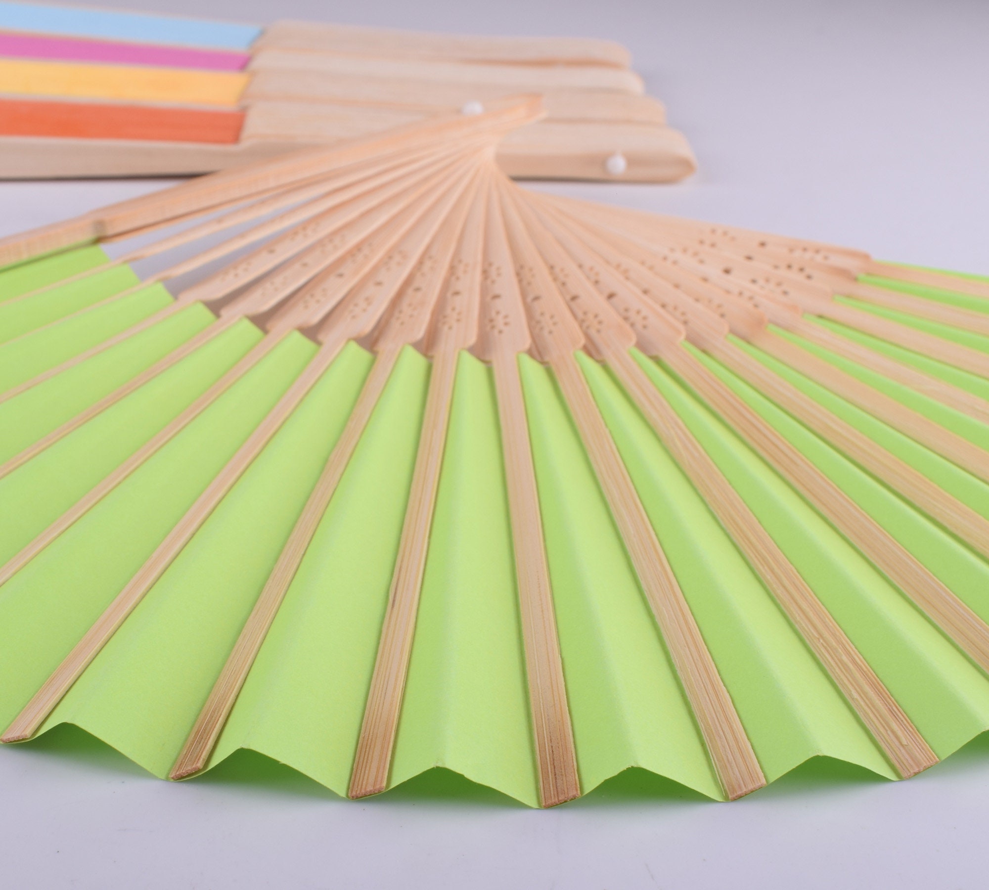 Hand Fans Chinese Paper Fans Bamboo Folding Fans for | Etsy