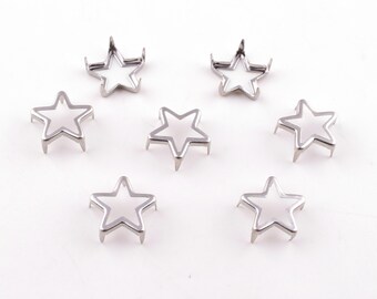 Brass Star Rivets - Etsy