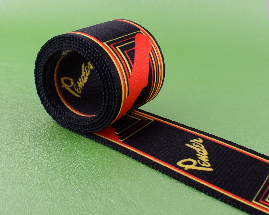 Ethnic Webbing,2 Inch Jacquard Ribbon Black Red Geometric Pattern ...