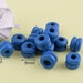 Blue Spacer Wood Beads,6 Mm Lightweight Wood Beads,craft Natural Wood ...