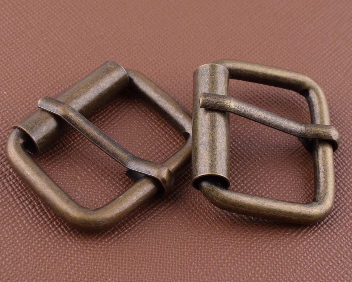 Bronze Belt Buckle1 Inch 26mm Large Rectangular Strap - Etsy