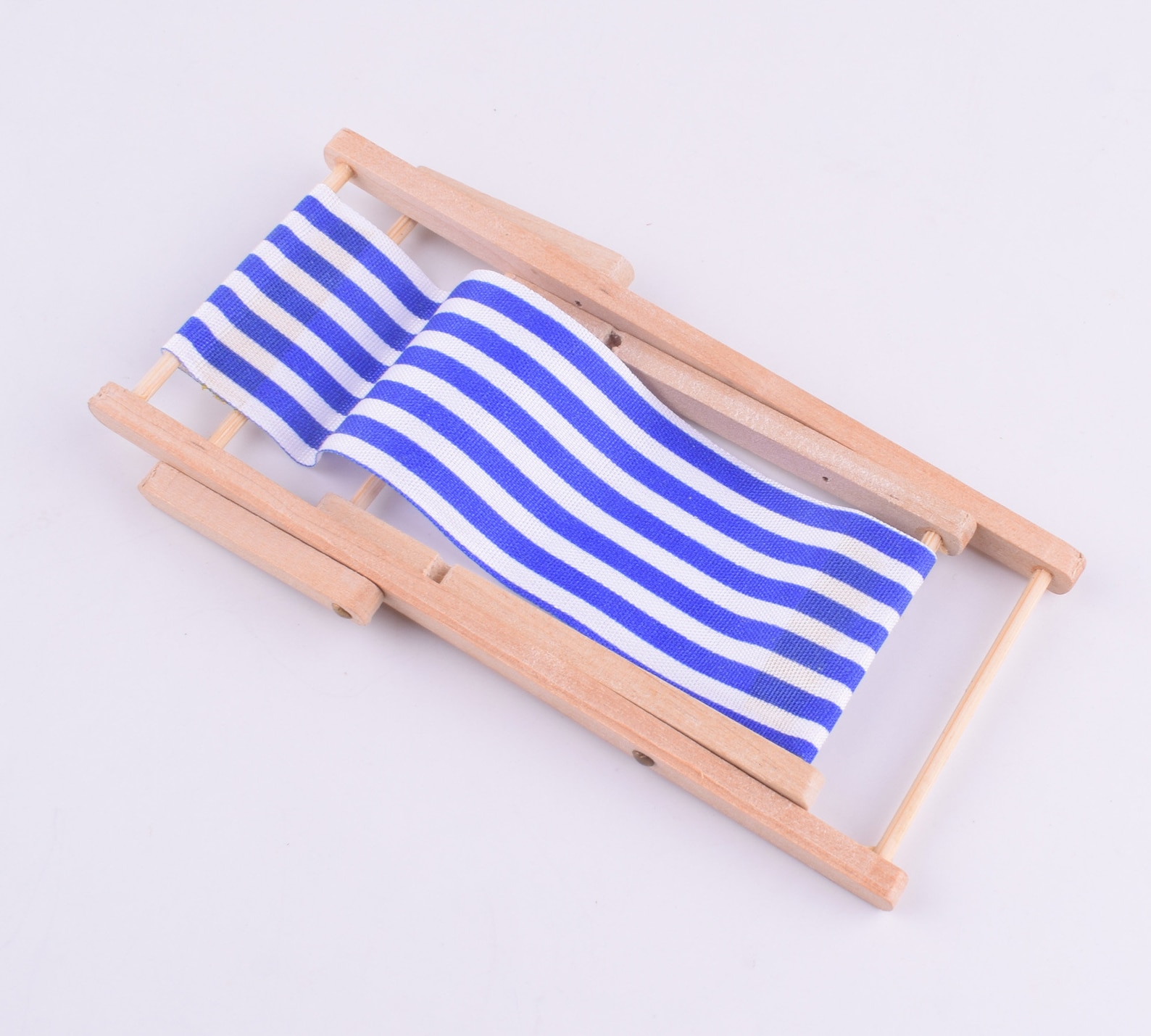 Miniature Beach Chair,1:12 Scale Wooden Dollhouse Miniature Beach ...