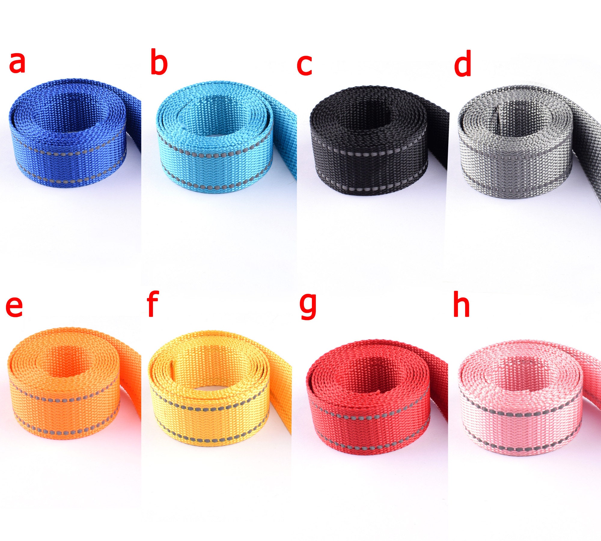 Colorful Reflective WebbingWebbing Strap for Bag Handles | Etsy