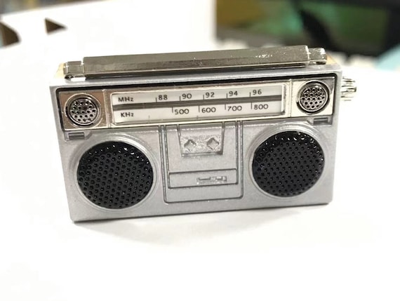 Wooden Retro Radio Model Dollhouse Miniature Children's - Etsy