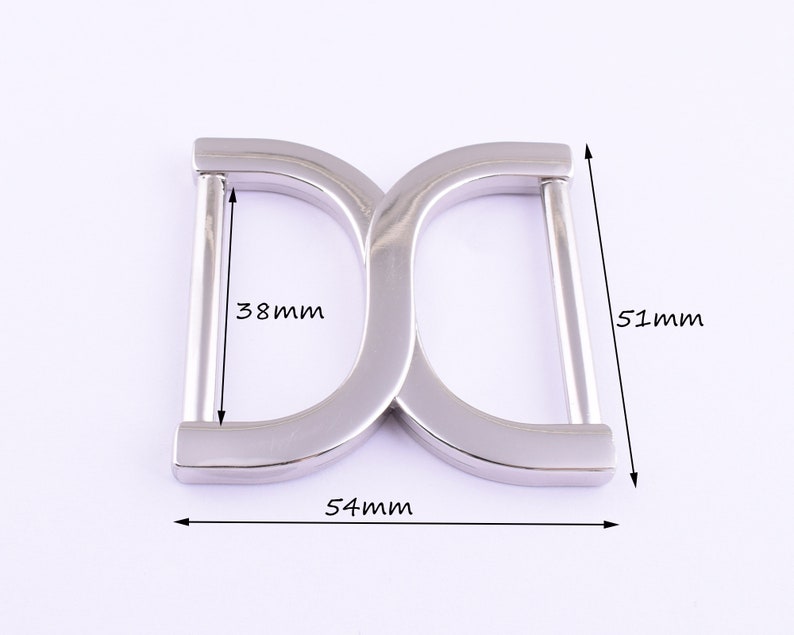 Double D Ring Buckle1.5''metal Slide D Shape Strap | Etsy