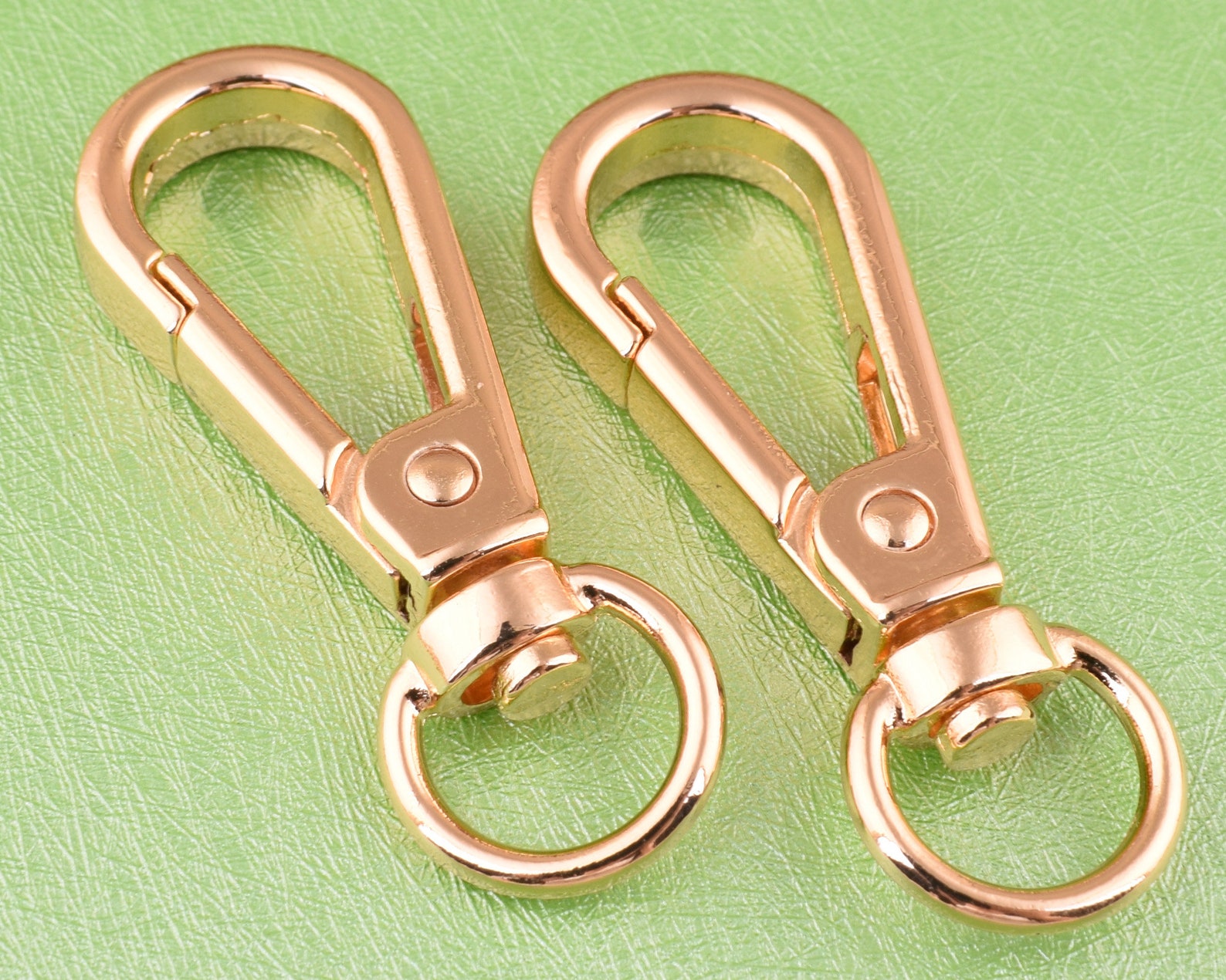 Gold Swivel Clasps6 Pcs 11mm Swivel Hook Push Gate | Etsy