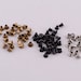 Mini Eyelet Grommet,2mm Hole Tiny Metal Grommets Small Silver/gold ...