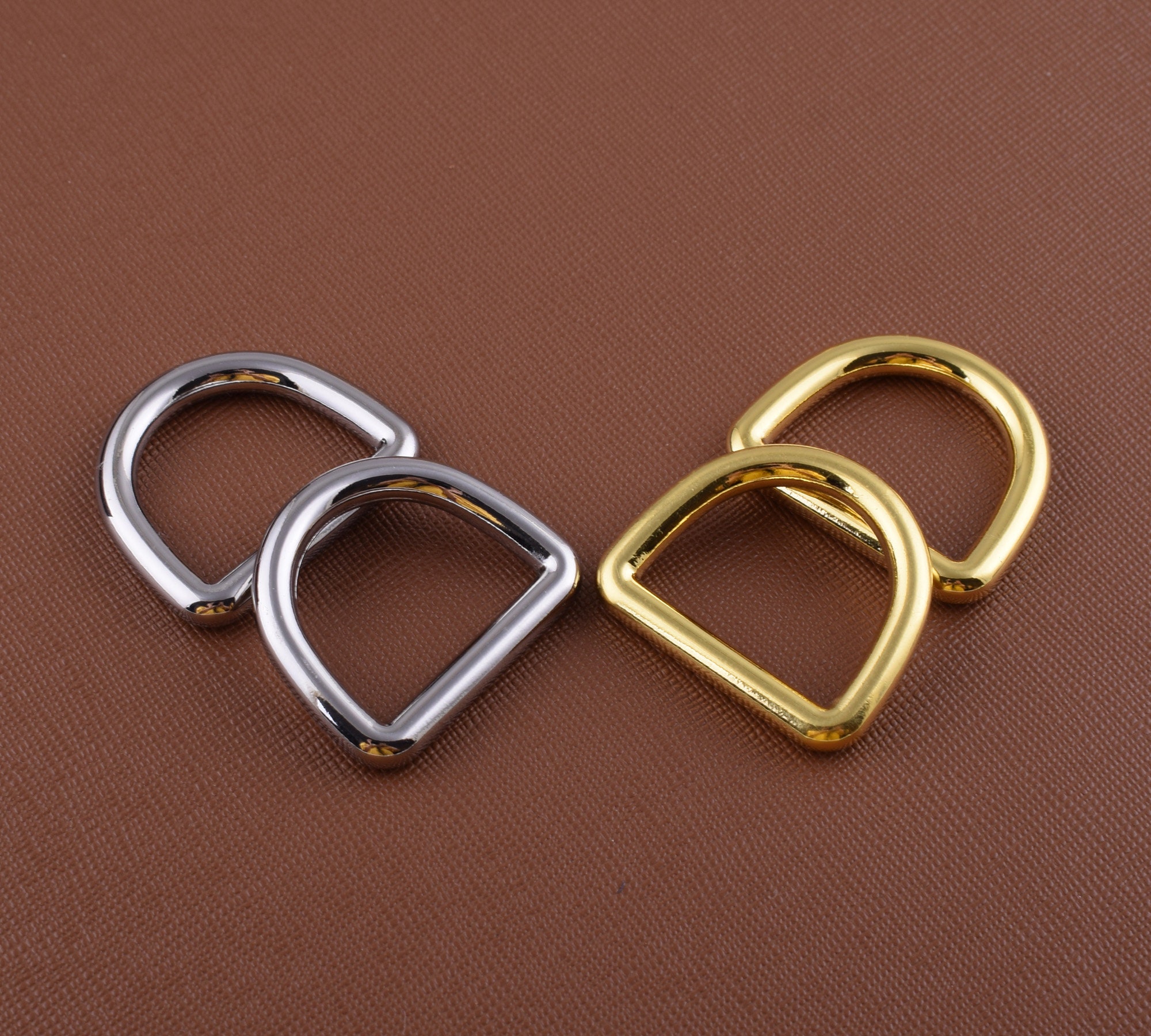 24 mm D-Ring4 Pcs Silver/Golden D RingMetal D rings | Etsy