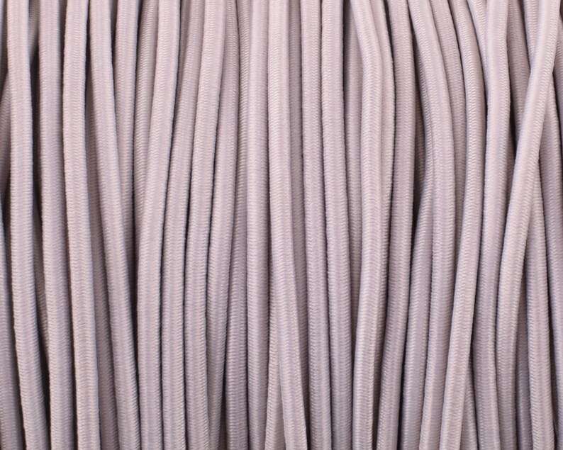 2.5mm Gray Elastic Cordround Elastic Draw Cord Roperubber - Etsy