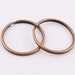 Metal Round Key O Rings,bronze Double Split Key Rings,20mm 25mm 30mm ...