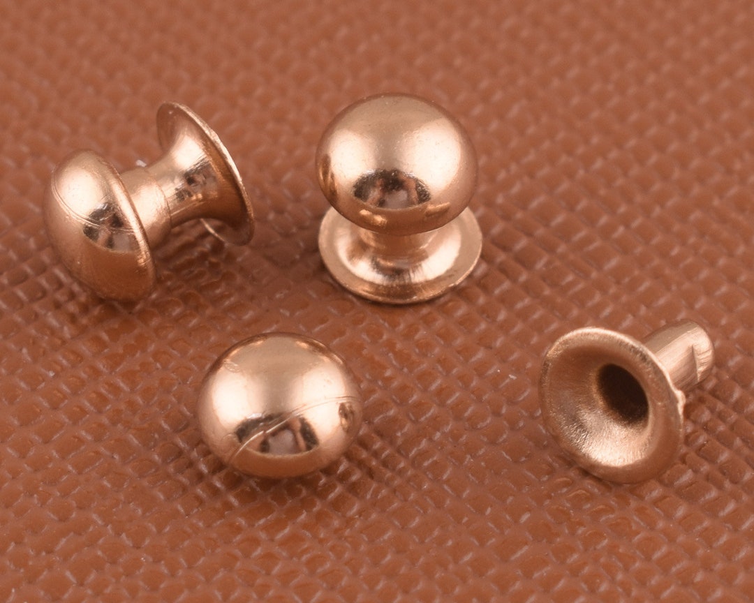 Light Gold Metal Rivets Rapid Rivets,rivets for Leather Working/handbag ...