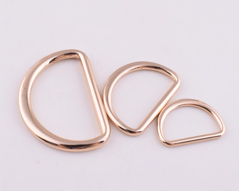 Metal D-rings3/4 12 More Size Light Gold D Rings - Etsy