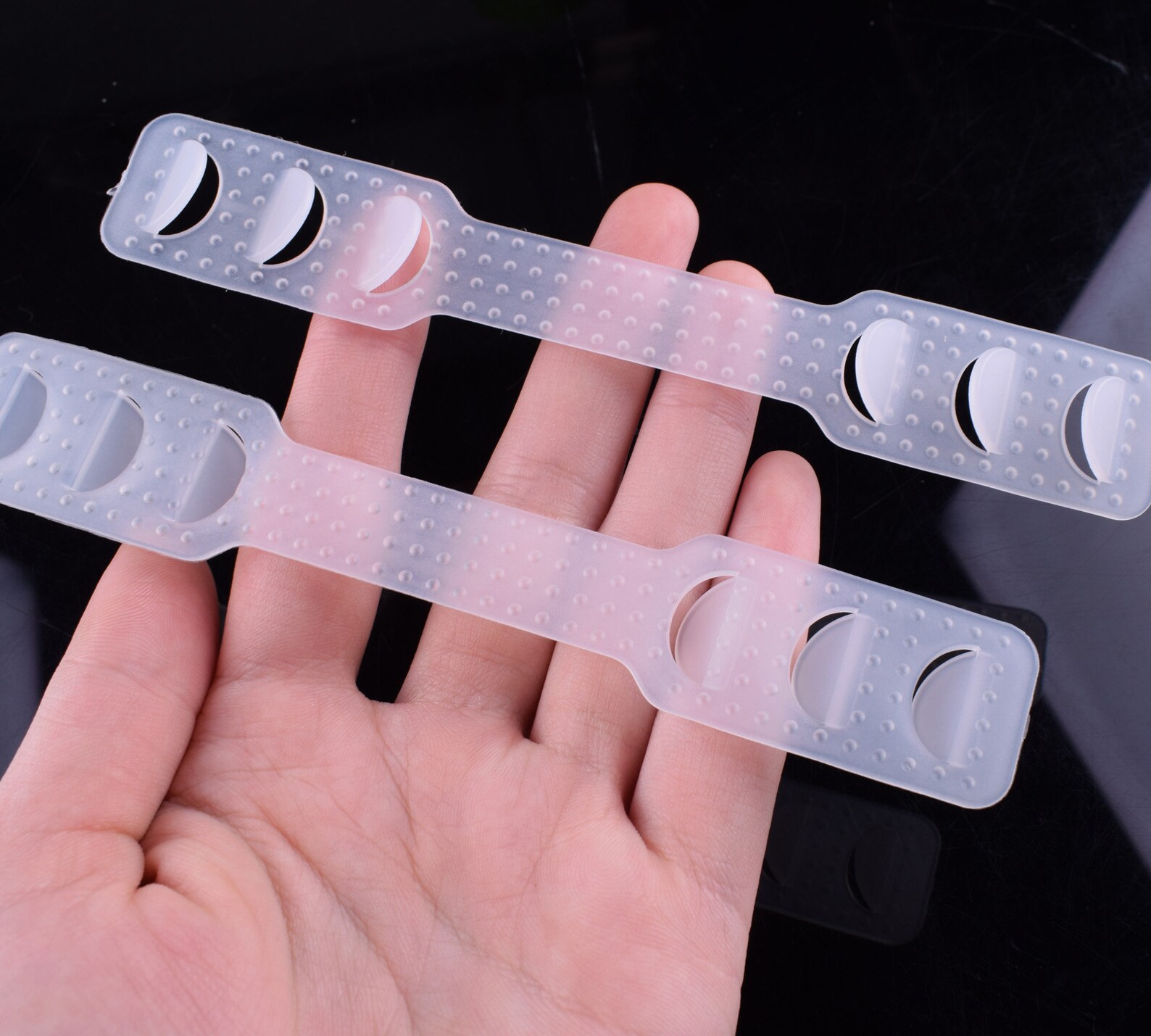 10 Pcs Face Mask Ear Savers,black/white Adjustable Multiple Hooks, Mask ...