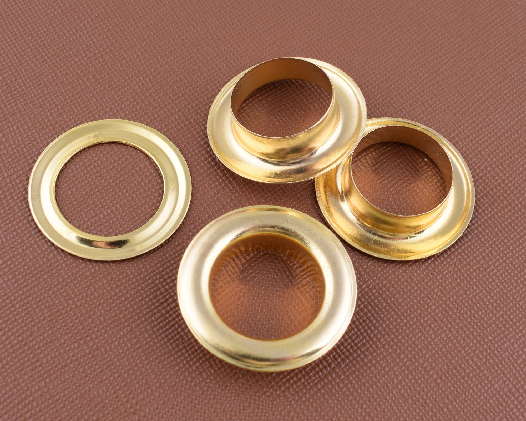 Large Hole Eyelets1828mm Metal Grommet With Washergold/rose - Etsy