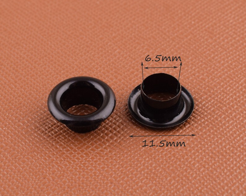 Black Eyelets Metal Eyelets Grommets Eyelet Grommets Eyelets - Etsy