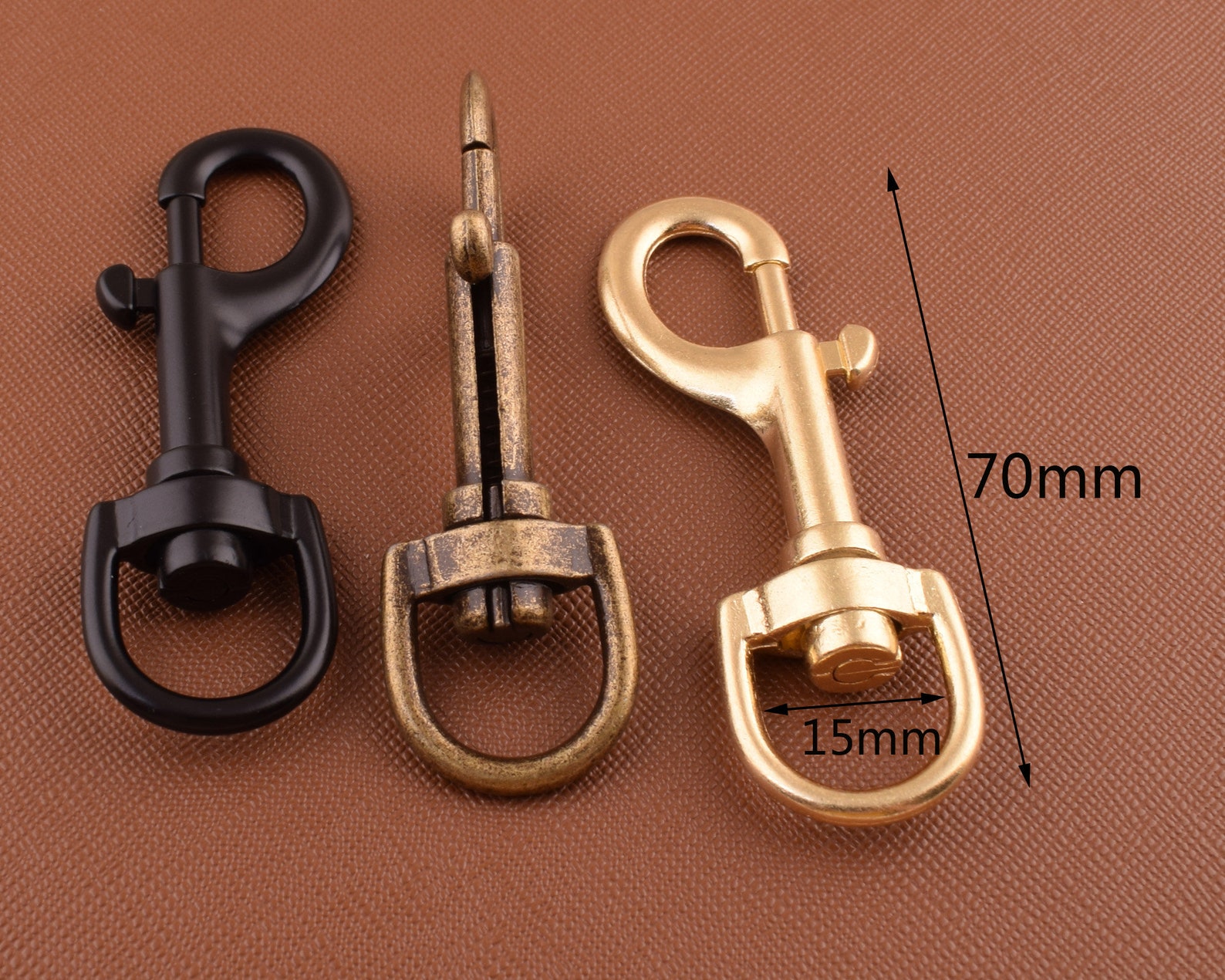 Swivel Hook1570mm Large Swivel Dog Claspsbronze/black/gold - Etsy